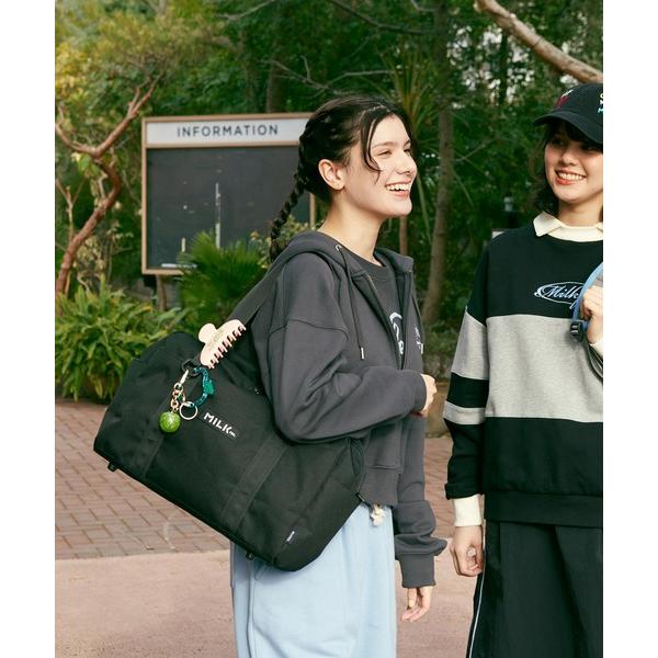 ZOZO問い合わせ番号:100138295ショップ:MILKFED.，ミルクフェドブランド:MILKFED.，ミルクフェド商品名:BFF BOSTON BAGカテゴリ:バッグ>ショルダーバッグブランド品番:103261053003素材...