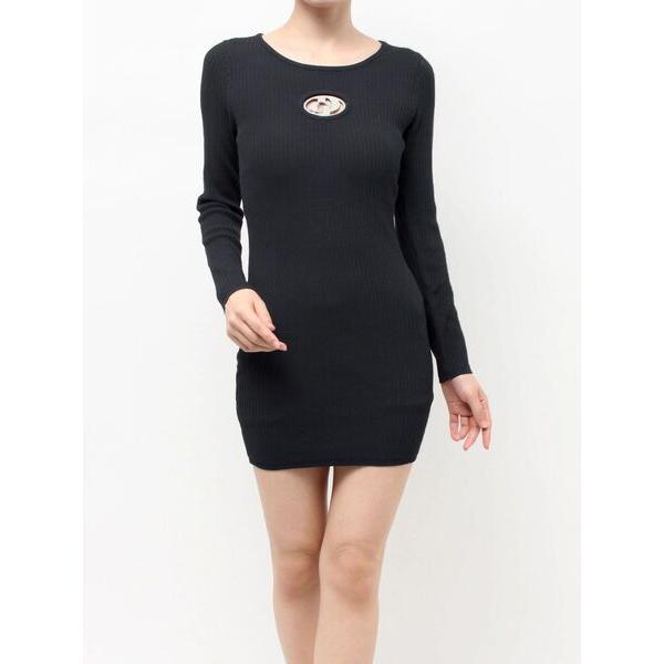 ZOZO問い合わせ番号:100138866ショップ:GYDA，ジェイダブランド:GYDA，ジェイダ商品名:GD bijou MOLDニットワンピースカテゴリ:ワンピース/ドレス>ワンピースブランド品番:072610339001素材:[...