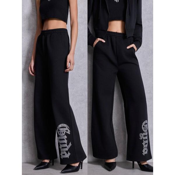 ZOZO問い合わせ番号:100138868ショップ:GYDA，ジェイダブランド:GYDA，ジェイダ商品名:NEW GYDAラメフレアスウェットパンツカテゴリ:パンツ>スウェットパンツブランド品番:072610737101素材:[オフホ...