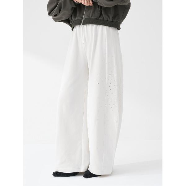 ZOZO問い合わせ番号:100139176ショップ:Darich，ダーリッチブランド:Darich，ダーリッチ商品名:シャイニーバレルスウェットパンツカテゴリ:パンツ>スウェットパンツブランド品番:112542010素材:綿　85%ポ...