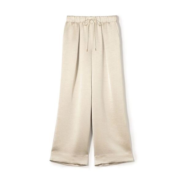 ZOZO問い合わせ番号:100139753ショップ:TOMORROWLAND，トゥモローランドブランド:BALLSEY，ボールジィ，TOMORROWLAND，トゥモローランド商品名:グリッツィーサテン イージーワイドパンツカテゴリ:パンツ&...