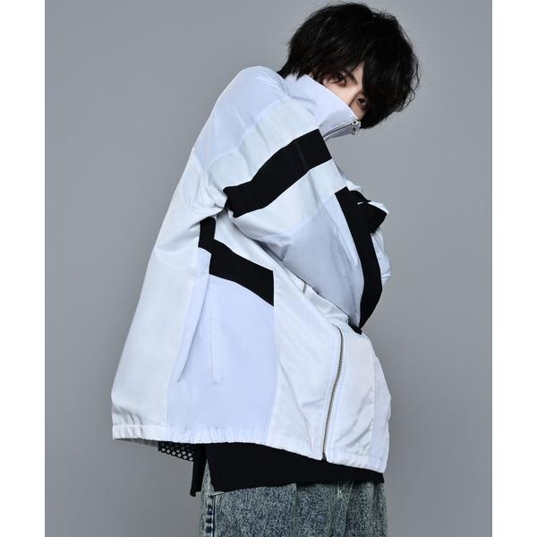 『セール実施中』参考価格：15，400円発売時期：2023年03月コンディション：C（やや使用感あり）使用感があり、やや気になる傷や汚れがあるアイテム全体的：汚れ参考商品名：switching nylon big track blouson...