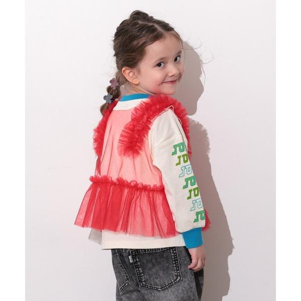 ZOZO問い合わせ番号:100163953ショップ:OCEAN&amp;GROUND，オーシャンアンドグラウンドブランド:Ocean&amp;Ground，オーシャン&amp;グラウンド商品名:チュールフリルベストカテゴリ:トップス>...