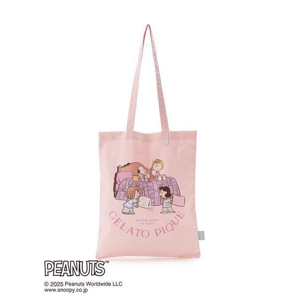 『セール実施中』ZOZO問い合わせ番号:100170769ショップ:gelato pique，ジェラート　ピケブランド:gelato pique，ジェラートピケ商品名:【PEANUTS】オリジナルアート トートバッグカテゴリ:バッグ>...