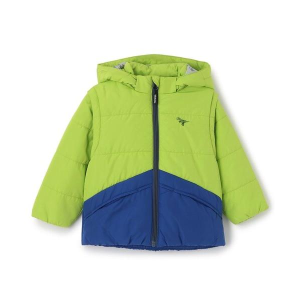 『セール実施中』ZOZO問い合わせ番号:100172568ショップ:NARUMIYA ONLINE，ナルミヤ オンラインブランド:kladskap，クレードスコープ商品名:恐竜3way中わたブルゾンカテゴリ:ジャケット/アウター>ブル...