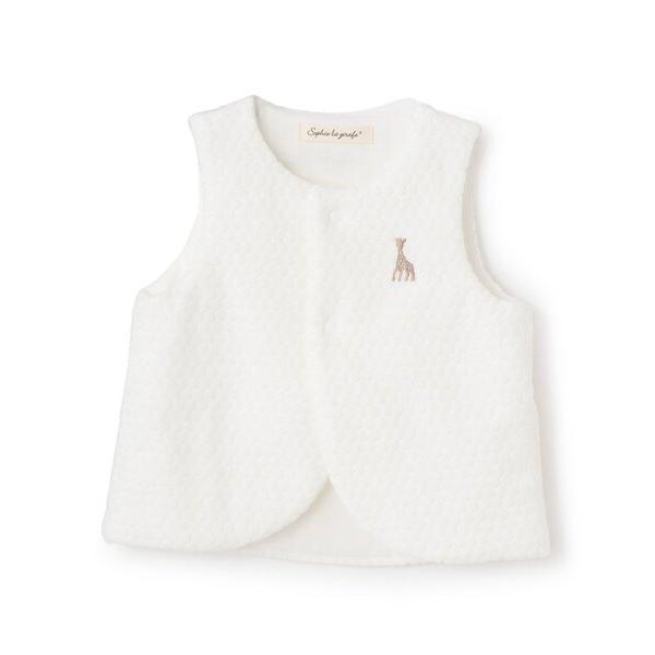 『セール実施中』ZOZO問い合わせ番号:100172599ショップ:sense of wonder，センスオブワンダーブランド:Sophie la girafe，ソフィーラジラフ商品名:水玉ベロアベスト【日本製】カテゴリ:トップス>ベ...