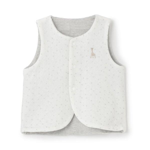 『セール実施中』ZOZO問い合わせ番号:100172602ショップ:sense of wonder，センスオブワンダーブランド:Sophie la girafe，ソフィーラジラフ商品名:スターダストキルトリバーシブルベスト【日本製】カテゴリ...