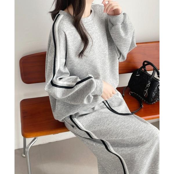 『タイムセール実施中』ZOZO問い合わせ番号:100172816ショップ:ABITOKYO，アビトーキョーブランド:ABITOKYO，アビトーキョー商品名:サイドラインダンボールスウェットセットアップカテゴリ:ジャケット/アウター>セ...