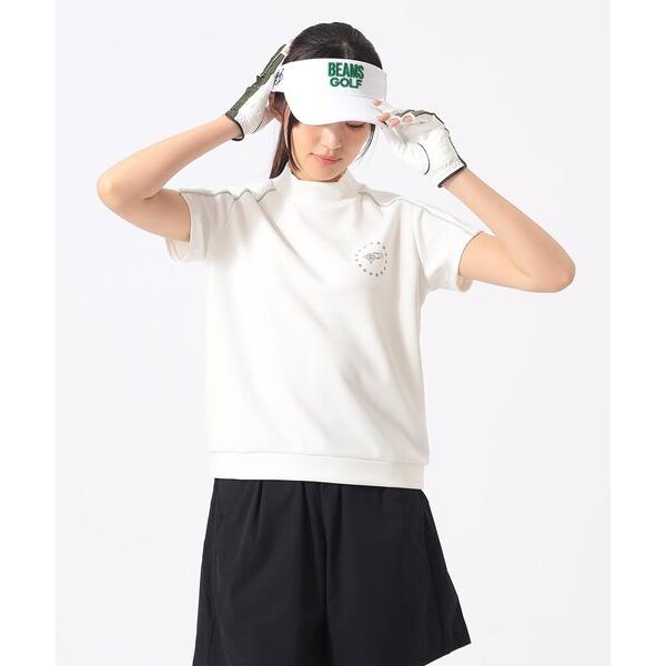『タイムセール実施中』ZOZO問い合わせ番号:100173048ショップ:BEAMS GOLF，ビームスゴルフブランド:BEAMS GOLF，ビームスゴルフ商品名:ORANGE LABEL / サッカーシャツ風 ストレッチ モックネックシャ...