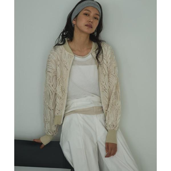 『タイムセール実施中』ZOZO問い合わせ番号:100173246ショップ:DOUX ARCHIVES，ドゥアルシーヴブランド:DOUX ARCHIVES，ドゥアルシーヴ商品名:【ZOZO限定】チュールレースブルゾンカテゴリ:ジャケット/アウ...