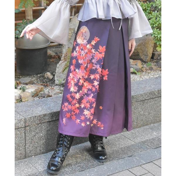 『セール実施中』ZOZO問い合わせ番号:100173260ショップ:axes femme，アクシーズファムブランド:axes femme，アクシーズファム商品名:紅葉柄スカートカテゴリ:スカート>スカートブランド品番:TY291X07...