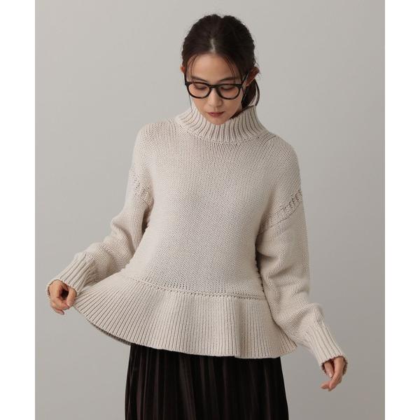 『セール実施中』ZOZO問い合わせ番号:100173391ショップ:GLOBAL WORK，グローバルワークブランド:GLOBAL WORK，グローバルワーク商品名:MATINEE LINE/ペプラムハイネックプルオーバー/611158カテ...