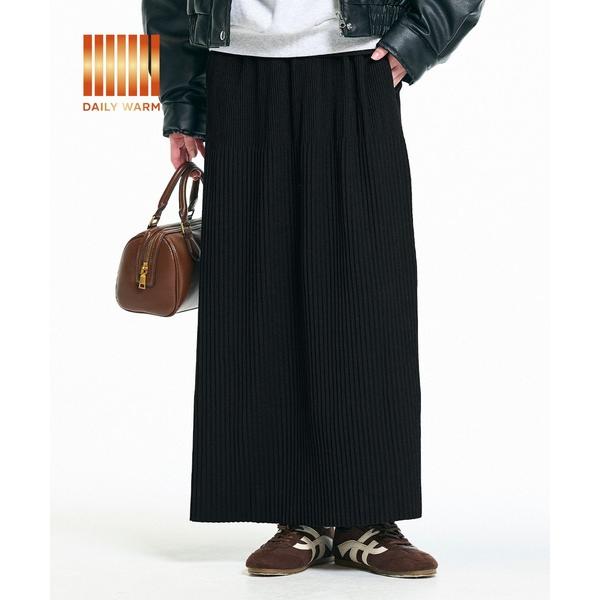 『セール実施中』ZOZO問い合わせ番号:100174630ショップ:coca，コカブランド:coca（coca），コカ商品名:【DAILY WARM】裏起毛ランダムリブロングIラインスカートカテゴリ:スカート>スカートブランド品番:2...