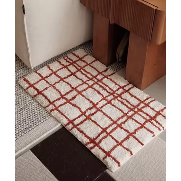 『タイムセール実施中』ZOZO問い合わせ番号:100174683ショップ:Port，ポートブランド:Sowel.，ソエル，Port，ポート商品名:【 Sowel. / ソエル 】 シンプル グリッド チェック ラグ #カテゴリ:インテリア&...