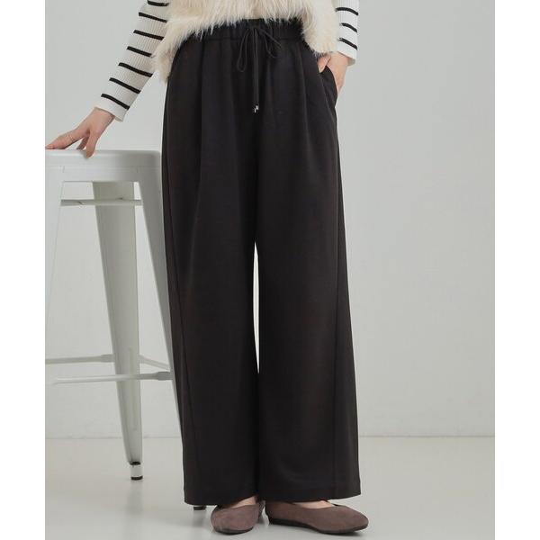『セール実施中』ZOZO問い合わせ番号:100175045ショップ:SHOO・LA・RUE，シューラルーブランド:SHOO・LA・RUE，シューラルー商品名:【あったか/S-LL】ゆるっとリラクシーに イージーワイドパンツカテゴリ:パンツ&...