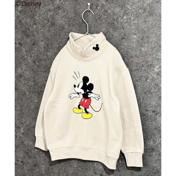 ZOZO問い合わせ番号:100175183ショップ:THE CASUAL，カジュアルブランド:Disney，ディズニー，THE CASUAL，カジュアル商品名:【Disney/ディズニー】MICKEY ミッキーマウス 裏起毛 オーバーサイズ...