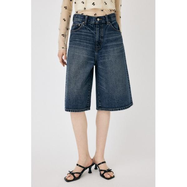 ZOZO問い合わせ番号:100175571ショップ:MOUSSY，マウジーブランド:MOUSSY，マウジー商品名:KNEE LENGTH バミューダパンツカテゴリ:パンツ>デニムパンツブランド品番:010JS111-2431素材:(本...