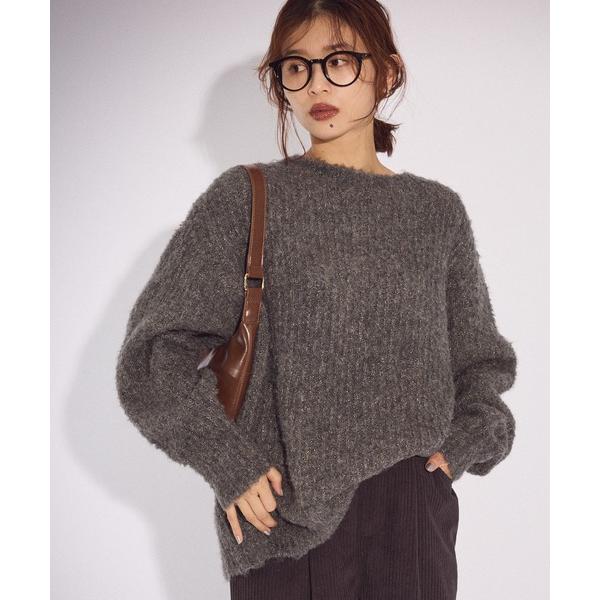 『セール実施中』ZOZO問い合わせ番号:100176040ショップ:Green Parks，グリーンパークスブランド:Green Parks，グリーンパークス商品名:ブークレMIXニットチュニックカテゴリ:トップス>ニット/セーターブ...