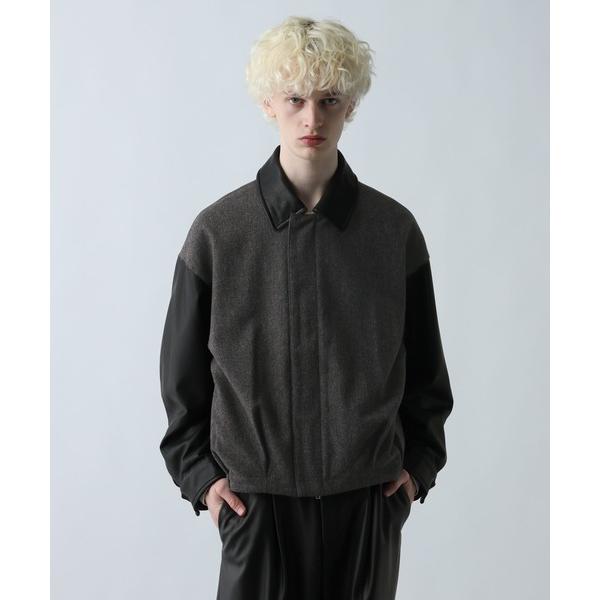 『タイムセール実施中』ZOZO問い合わせ番号:100176997ショップ:HARE，ハレブランド:HARE，ハレ商品名:レザーキリカエツイードブルゾン(HARE)カテゴリ:ジャケット/アウター>ブルゾンブランド品番:611220素材:...