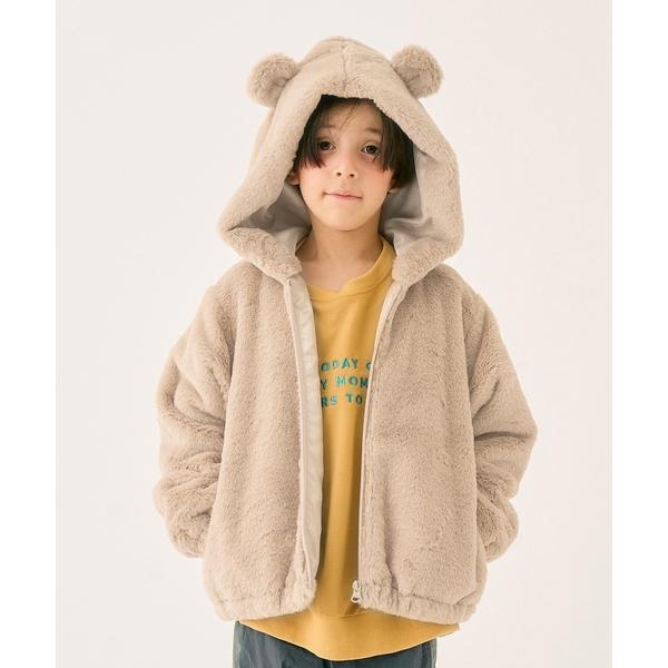 『セール実施中』ZOZO問い合わせ番号:100214488ショップ:petit main，プティマインブランド:minimal，ミニマル商品名:フェイクファーブルゾンカテゴリ:ジャケット/アウター>ブルゾンブランド品番:4354352...