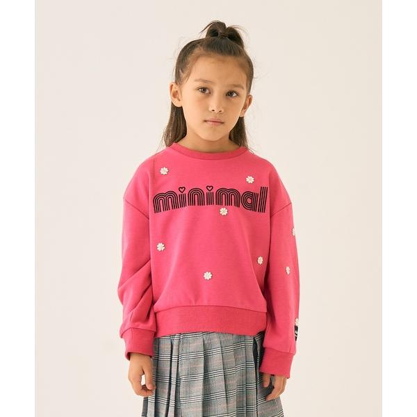 『セール実施中』ZOZO問い合わせ番号:100214527ショップ:petit main，プティマインブランド:minimal，ミニマル商品名:刺しゅうアソートプルオーバーカテゴリ:トップス>スウェットブランド品番:4354260素材...