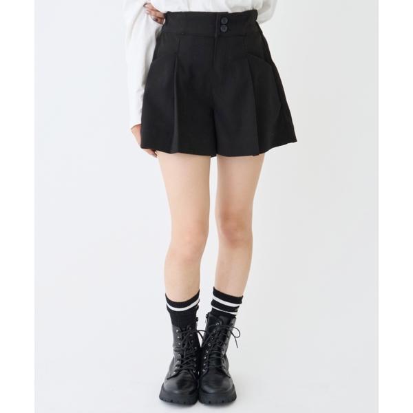 『セール実施中』ZOZO問い合わせ番号:100214584ショップ:NARUMIYA ONLINE，ナルミヤ オンラインブランド:LOVETOXIC，ラブトキシック商品名:【起毛】美脚見えタックフレアキュロットカテゴリ:パンツ>その他...