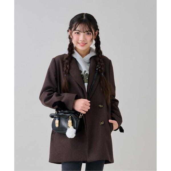 『セール実施中』ZOZO問い合わせ番号:100214591ショップ:NARUMIYA ONLINE，ナルミヤ オンラインブランド:by LOVEiT，バイラビット商品名:チェスターコートカテゴリ:ジャケット/アウター>チェスターコート...