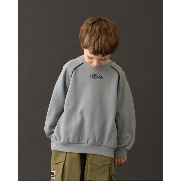 『セール実施中』ZOZO問い合わせ番号:100214623ショップ:petit main，プティマインブランド:b・ROOM，ビールーム商品名:【MNCM】【毛玉バイバイ裏起毛】ラグランパイピングビッグスウェットカテゴリ:トップス>ス...