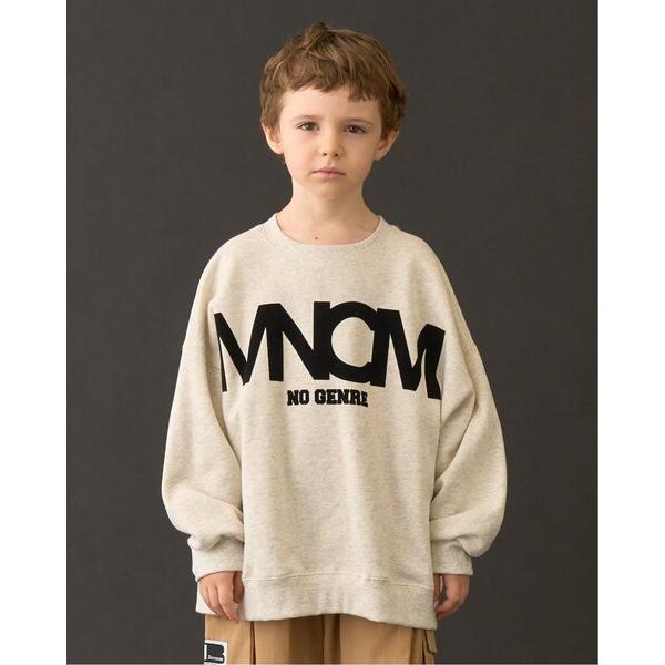 『セール実施中』ZOZO問い合わせ番号:100214624ショップ:petit main，プティマインブランド:b・ROOM，ビールーム商品名:【MNCM】【毛玉バイバイ裏起毛】フロッキープリントビッグスウェットカテゴリ:トップス>ス...