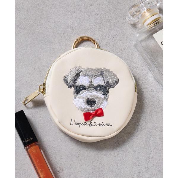 『タイムセール実施中』ZOZO問い合わせ番号:100222367ショップ:SETUP7，セットアップセブンブランド:SETUP7，セットアップセブン商品名:【SETUP7】アトリエ・ポピン丸ポーチ アニマル 犬 猫 シュナウザー ラグドール...