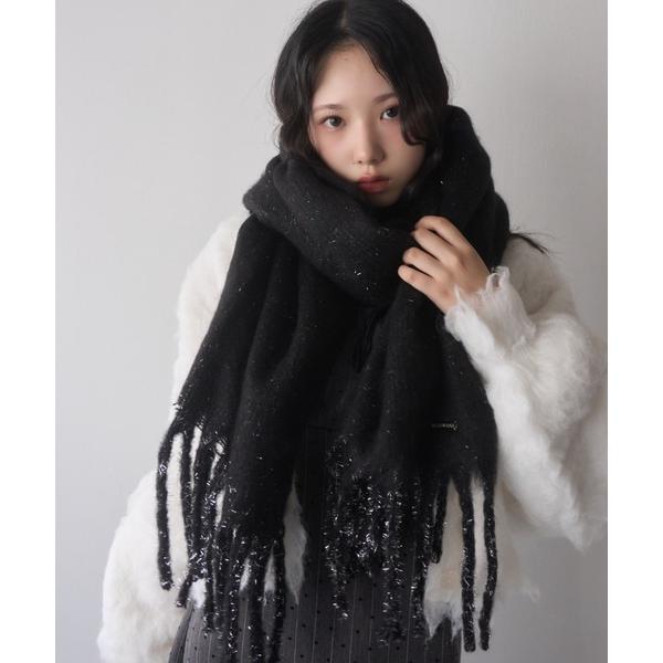 ZOZO問い合わせ番号:100222566ショップ:mellowneon，メロウネオンブランド:mellowneon，メロウネオン商品名:グリッターラメボリュームマフラーカテゴリ:ファッション雑貨>マフラーブランド品番:3056100...