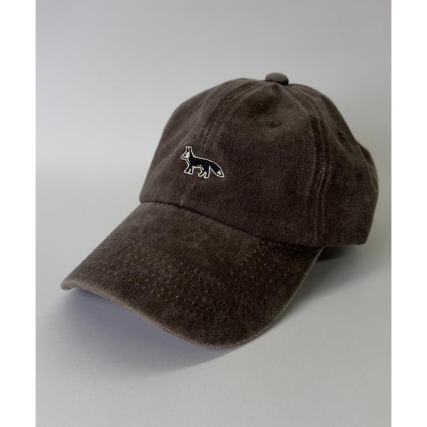 ZOZO問い合わせ番号:100222820ショップ:Outfitter lab，アウトフィッターラボブランド:T-MAC OUTING，ティーマック アウティング商品名:T-MAC ワンポイント刺繍　ツイル　ピグメントキャップ　FOX刺繍カ...