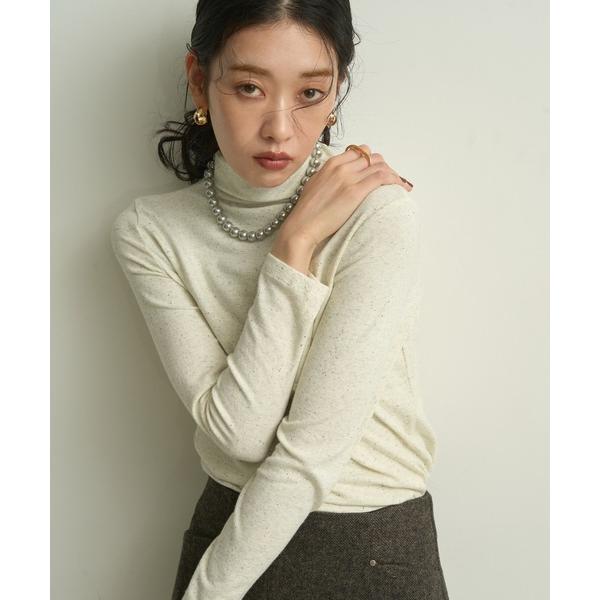 『タイムセール実施中』ZOZO問い合わせ番号:100223647ショップ:Auntie Rosa，アンティローザブランド:Lutim by u，ルチバイユー商品名:Nuance collar high neck / ニュアンスカラーハイネッ...