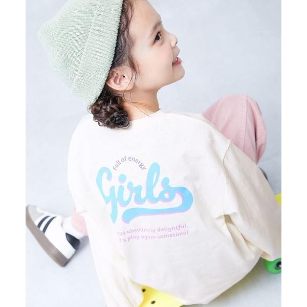 ZOZO問い合わせ番号:100223700ショップ:devirock，デビロックブランド:devirock，デビロック商品名:綿100％ デビラボ ガールズ プリント 長袖Tシャツカテゴリ:トップス>Tシャツ/カットソーブランド品番:...