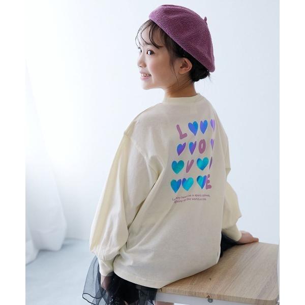 ZOZO問い合わせ番号:100223706ショップ:devirock，デビロックブランド:devirock，デビロック商品名:綿100％ デビラボ×【きらっとメタリック】 ガールズ プリント長袖Tシャツカテゴリ:トップス>Tシャツ/カ...