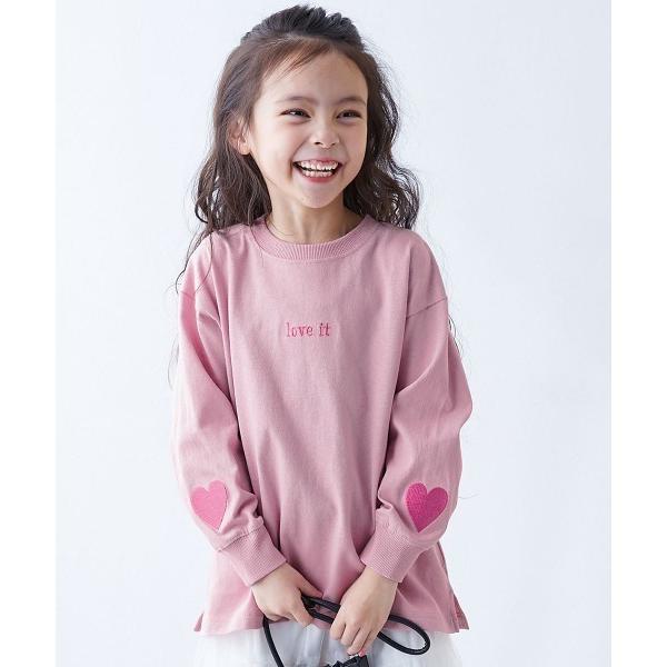 ZOZO問い合わせ番号:100223768ショップ:devirock，デビロックブランド:devirock，デビロック商品名:綿100% お洗濯してもよれにくい ガールズワンポイント 長袖Tシャツカテゴリ:トップス>Tシャツ/カットソ...