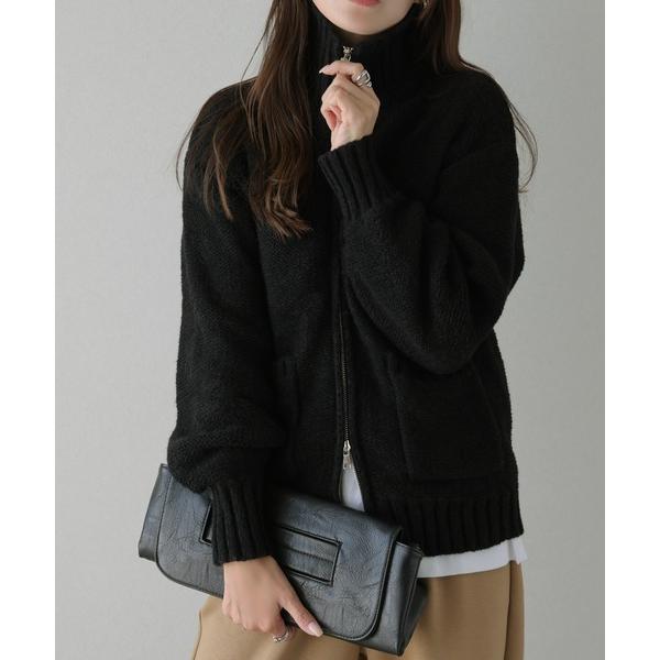 『セール実施中』ZOZO問い合わせ番号:100223911ショップ:SUGAR BISKET，シュガービスケットブランド:lesperance，レスぺランス商品名:ダブルジップニットカーディガンカテゴリ:トップス>カーディガン/ボレロ...