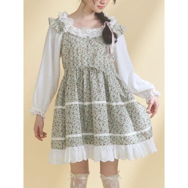 『タイムセール実施中』ZOZO問い合わせ番号:100224084ショップ:merry jenny，メリージェニーブランド:merry jenny，メリージェニー商品名:petit flowerフレアミニワンピースカテゴリ:ワンピース/ドレス...