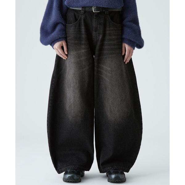 ZOZO問い合わせ番号:100227899ショップ:EMMA CLOTHES，エマ クローズブランド:VELNUS，ベルナス商品名:【VELNUS】【12oz】Vintage Design Curved Wide Denim Pants/ヴ...