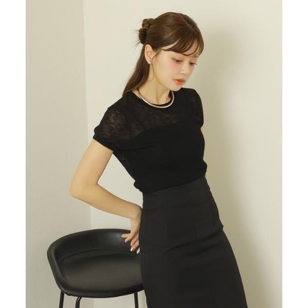 参考価格：3，980円発売時期：2025年06月コンディション：A（使用感なし）数回使用した程度で使用感が感じられないアイテム参考商品名：sheer lib tee /セミシアー 半袖 リブT参考品番：LA0406【商品に関する注意事項】・...