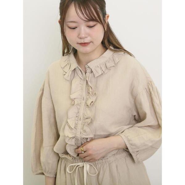 参考価格：7，590円発売時期：2025年04月コンディション：A（使用感なし）数回使用した程度で使用感が感じられないアイテム参考商品名：【Cross×Linen】フリルブラウス参考品番：2700982-87-11【商品に関する注意事項】・...