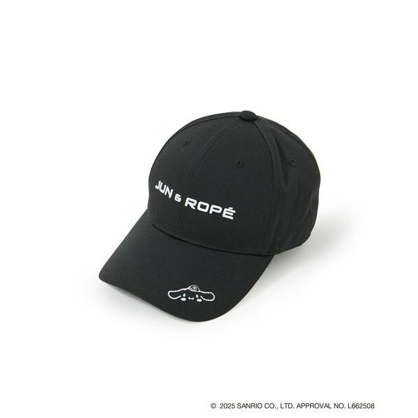 ZOZO問い合わせ番号:100266337ショップ:ROPE'，ロぺブランド:sanrio，サンリオ，JUN&amp;ROPE'，ジュンアンドロペ商品名:【シナモロール】刺繍入りキャップカテゴリ:帽子>キャップブランド品番:2025-...