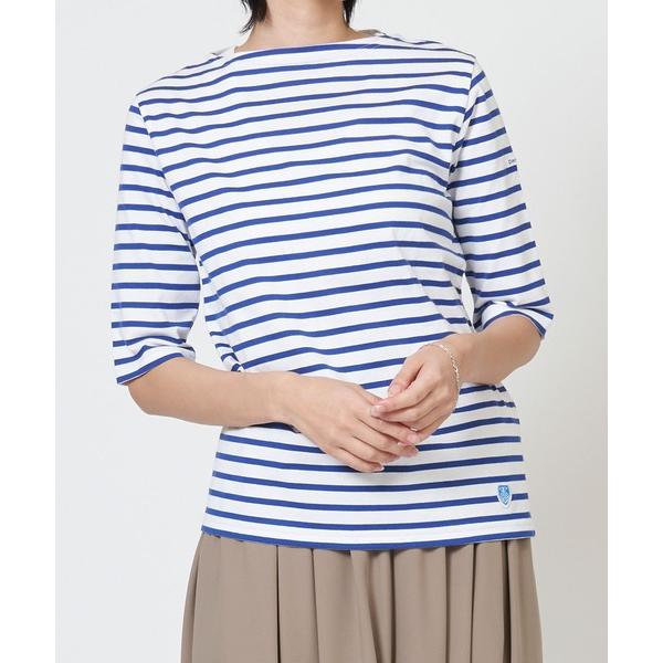 『セール実施中』参考価格：9，130円発売時期：2023年02月コンディション：C（やや使用感あり）使用感があり、やや気になる傷や汚れがあるアイテム前身頃：汚れ参考商品名：BOAT NECK H/S P.O. 40/2 JERSEY HAL...