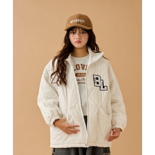 『セール実施中』ZOZO問い合わせ番号:100308271ショップ:NARUMIYA ONLINE，ナルミヤ オンラインブランド:by LOVEiT，バイラビット商品名:モンスターキルティングコートカテゴリ:ジャケット/アウター>ブル...