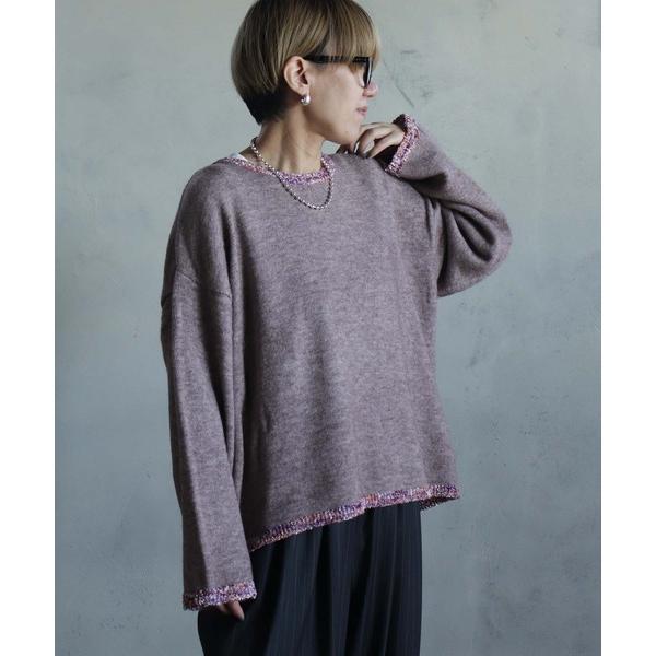 『セール実施中』ZOZO問い合わせ番号:100311811ショップ:BITTOKO，ビットコブランド:kese-moi，ケセモイ，BITTOKO，ビットコ商品名:MIXテープヤーンプルオーバーカテゴリ:トップス>ニット/セーターブラン...