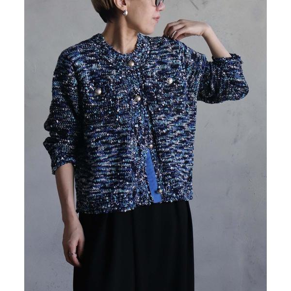 『セール実施中』ZOZO問い合わせ番号:100311822ショップ:BITTOKO，ビットコブランド:kese-moi，ケセモイ，BITTOKO，ビットコ商品名:ミックスポップコーンカーデカテゴリ:トップス>ニット/セーターブランド品...