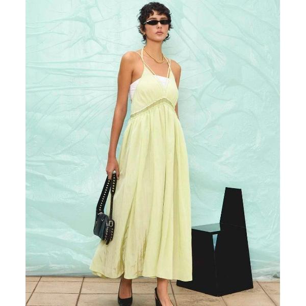 『タイムセール実施中』参考価格：24，200円発売時期：2025年05月コンディション：D（傷・汚れあり）傷や汚れがあるが使用には問題ないアイテム調整紐・すそ周り：汚れ内側：汚れ参考商品名：Volume Camisole Dress/ボリュ...