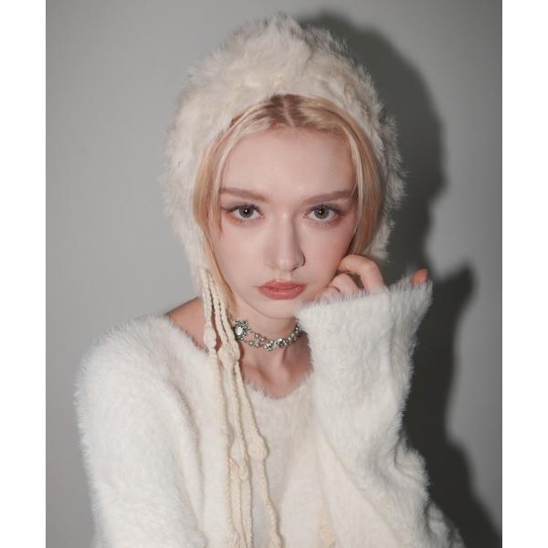 『タイムセール実施中』ZOZO問い合わせ番号:100345753ショップ:Port，ポートブランド:IMARI，イマリ商品名:【 IMARI / イマリ 】 フェイクファー タッセル キャップ #カテゴリ:帽子>キャップブランド品番:...