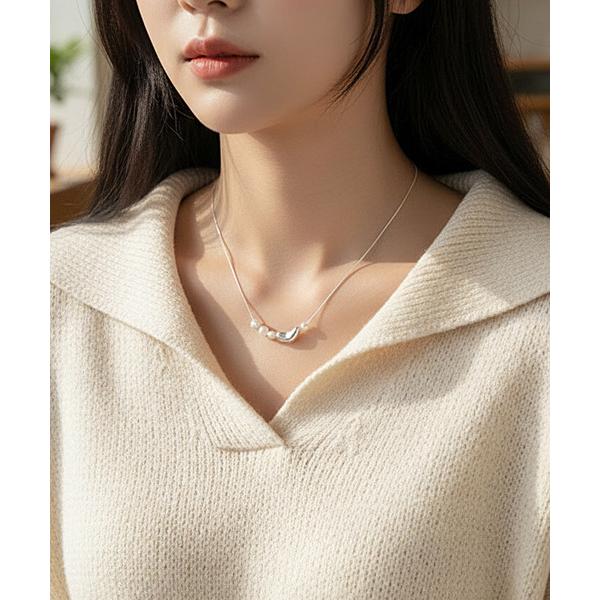 『セール実施中』ZOZO問い合わせ番号:100345977ショップ:BURNER，バーナーブランド:Burner，バーナー商品名:【Sonu jewelry（ソヌジュエリー）】ハート＆パールポイントネックレス oku-neck-18-6カテ...