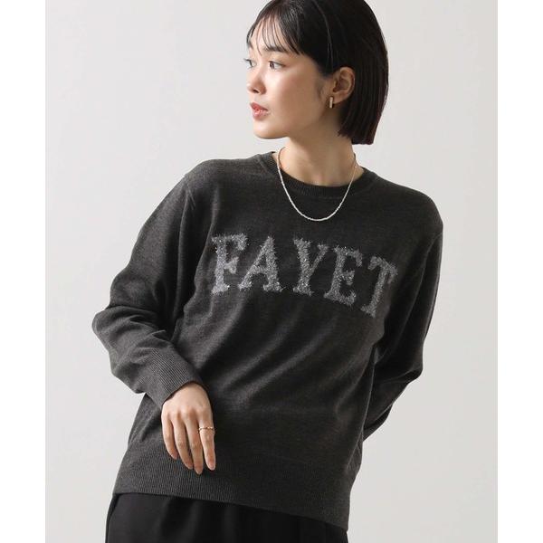 『セール実施中』ZOZO問い合わせ番号:100346199ショップ:Gready Brilliant，グレディブリリアンブランド:Gready Brilliant，グレディブリリアン商品名:ＦＡＹＥＴラメロゴニットカテゴリ:トップス>...